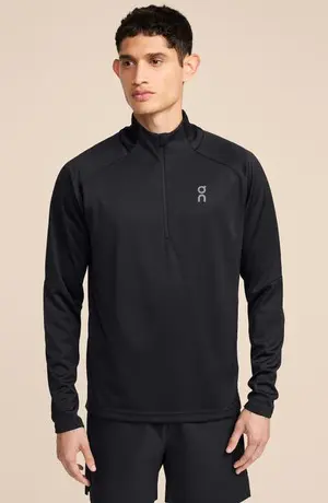 On Climate Knit Quarter Zip Running Top
