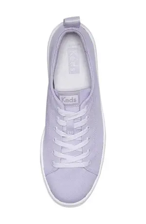 KEDS® Skyler Platform Sneakers - Light/pastel Purple Canvas