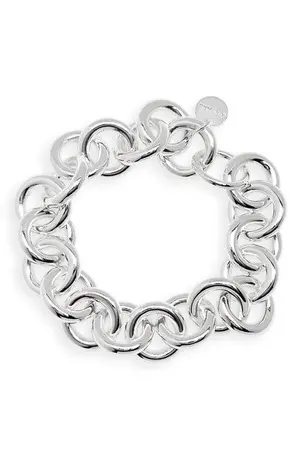 Lié Studio The Marianne Chain Bracelet - Silver Plating