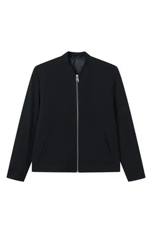 LES DEUX Como Bomber Jacket - Navy