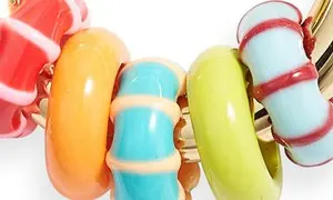 ROXANNE ASSOULIN Just Another Day In Paradise Hoop Earrings