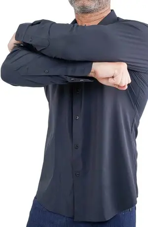 MACEOO Einstein Stretch Core Button-up Shirt