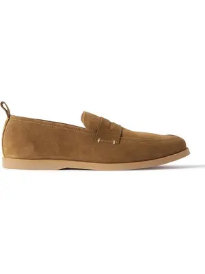 Mr P. Leo Suede Penny Loafers