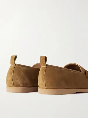 Mr P. Leo Suede Penny Loafers