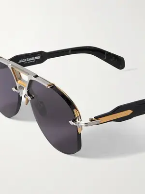 JACQUES MARIE MAGE Alta Aviator Sunglasses