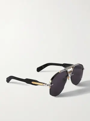 JACQUES MARIE MAGE Alta Aviator Sunglasses