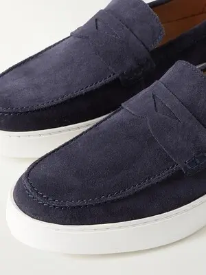 Mr P. Peter Suede Penny Loafers