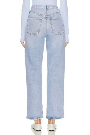 AGOLDE Fran Low Slung Easy Straight Jeans