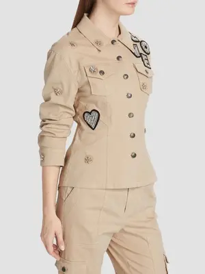 Cinq À Sept Canyon Crystal-embellished Jacket