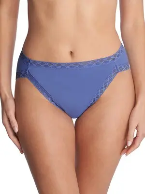 Natori Bliss Cotton French Cut Brief French Blue