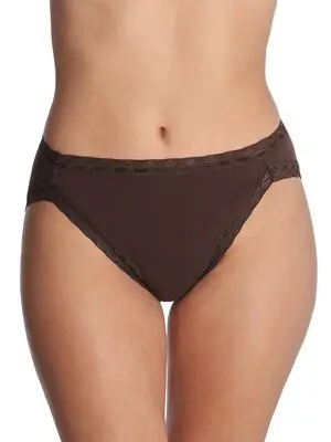 Natori Bliss Cotton French Cut Brief French Roast