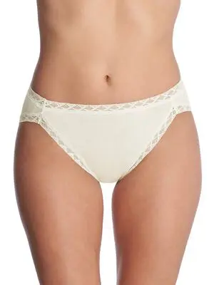 Natori Bliss Cotton French Cut Brief Ivory