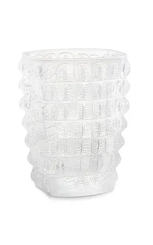 Lalique Croco Crystal Vase
