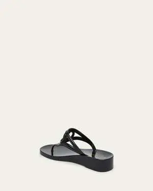 Valentino Garavani Vlogo Thong Pool Sandals