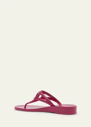 Valentino Garavani Vlogo Thong Pool Sandals