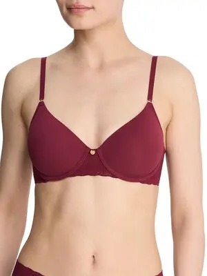 Natori Bliss Perfection Comfort T-shirt Bra Dark Cherry