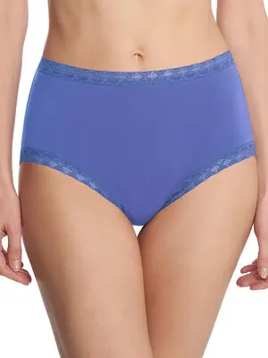 Natori Bliss Cotton Full Brief French Blue