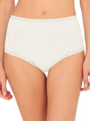 Natori Bliss Cotton Full Brief Ivory