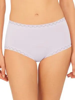Natori Bliss Cotton Full Brief Lilac Grey