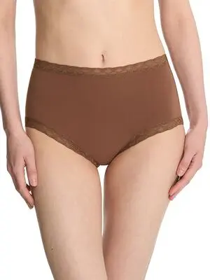 Natori Bliss Cotton Full Brief Nutmeg