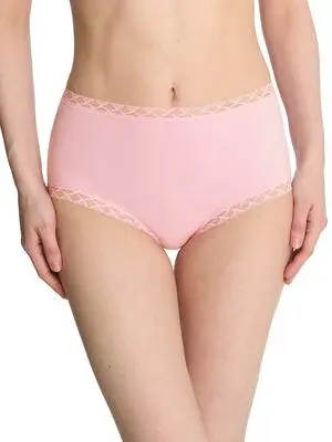 Natori Bliss Cotton Full Brief Perfect Pink