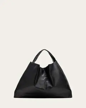 KASSL EDITIONS Kassl Oil Faux-Leather Tote - Black