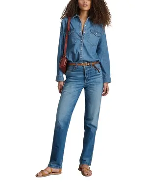 ALEX MILL Western Denim Shirt