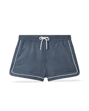 REISS Piped Drawstring 5 Swim Trunks