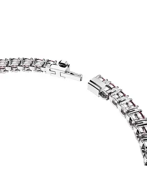 SWAROVSKI Matrix Tennis Bracelet - Pink/silver
