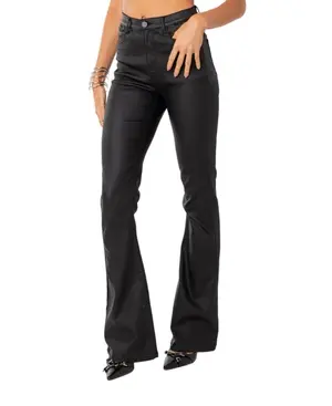 EDIKTED Luna Flare Leg Jeans
