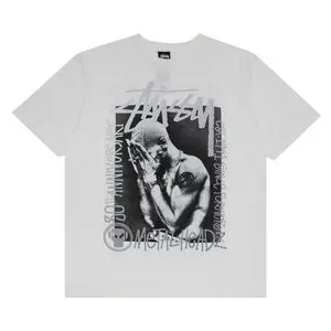 StÜssy X Goldie Metalheadz 30 Tee - White