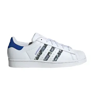 Adidas Superstar Stripes Floral Artwork - White