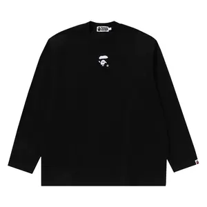 A BATHING APE Ape Face Long-sleeve Tee