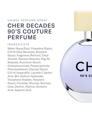 SCENT BEAUTY Cher Decades Couture Perfume Spray Cher Decades 90s