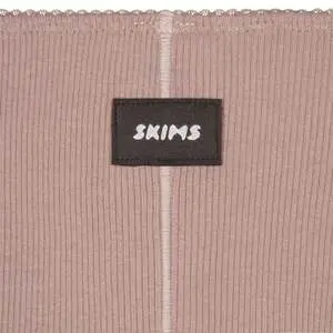 SKIMS Cotton Rib Picot Scoop Tank