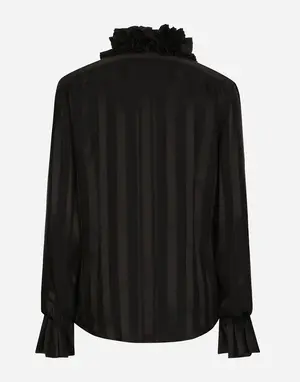 Dolce & Gabbana Silk Jacquard Shirt
