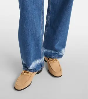 Valentino Garavani Vlogo Signature Loafers - Beige