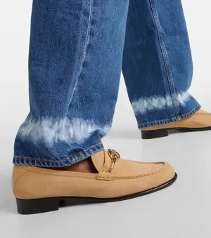 Valentino Garavani Vlogo Signature Loafers - Beige