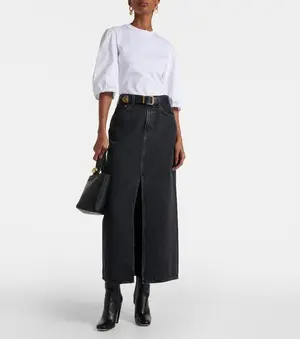 Max Mara Tebaide Puff-sleeve Top