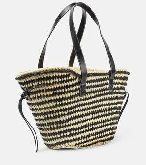 Isabel Marant Étoile Cadix Medium Raffia Basket Bag