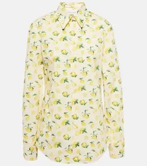 Sportmax Riva Printed Cotton Shirt