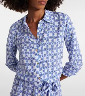 Heidi Klein Mahoe Bay Printed Mini Dress
