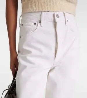 AGOLDE Dame Jean High-rise Wide-leg Jeans