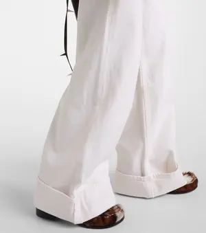 AGOLDE Dame Jean High-rise Wide-leg Jeans