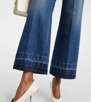 Valentino Garavani High-rise Flared Jeans