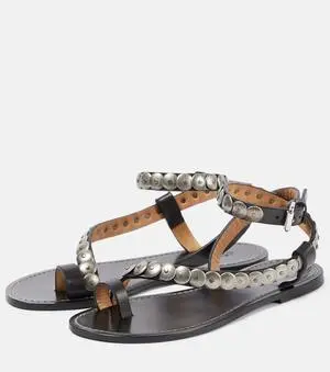 Isabel Marant Étoile Melte Studded Leather Sandals