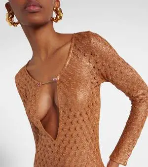 Missoni Lamé Beach Dress
