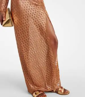 Missoni Lamé Beach Dress