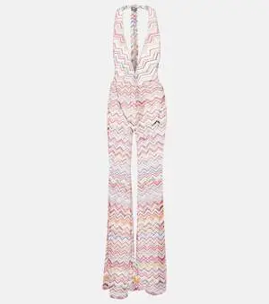 Missoni Zig Zag Lamé Jumpsuit - Multicoloured