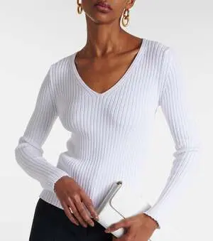 Max Mara Calcio Ribbed-knit Sweater